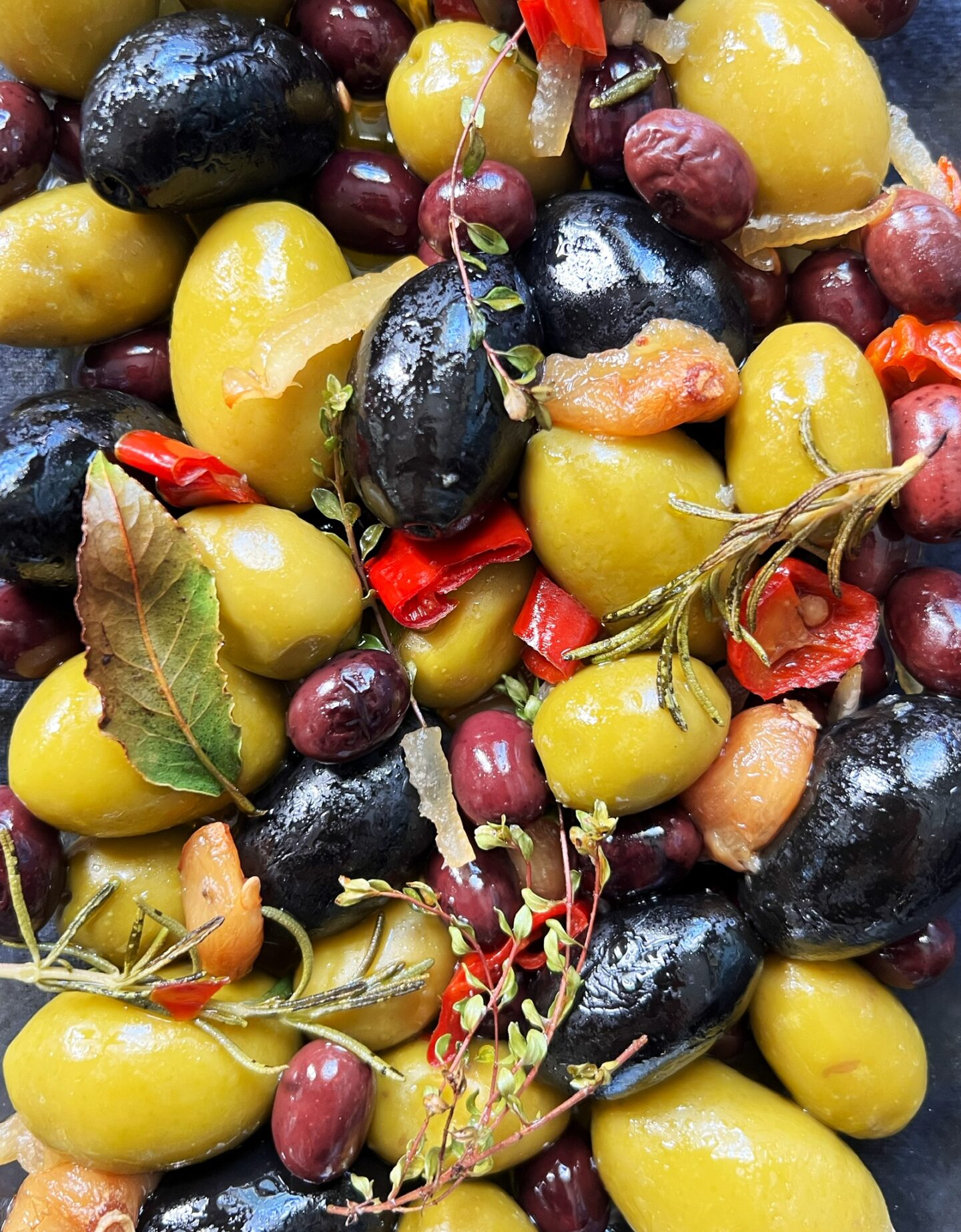 Olive al Forno with Four Kinds of Olives