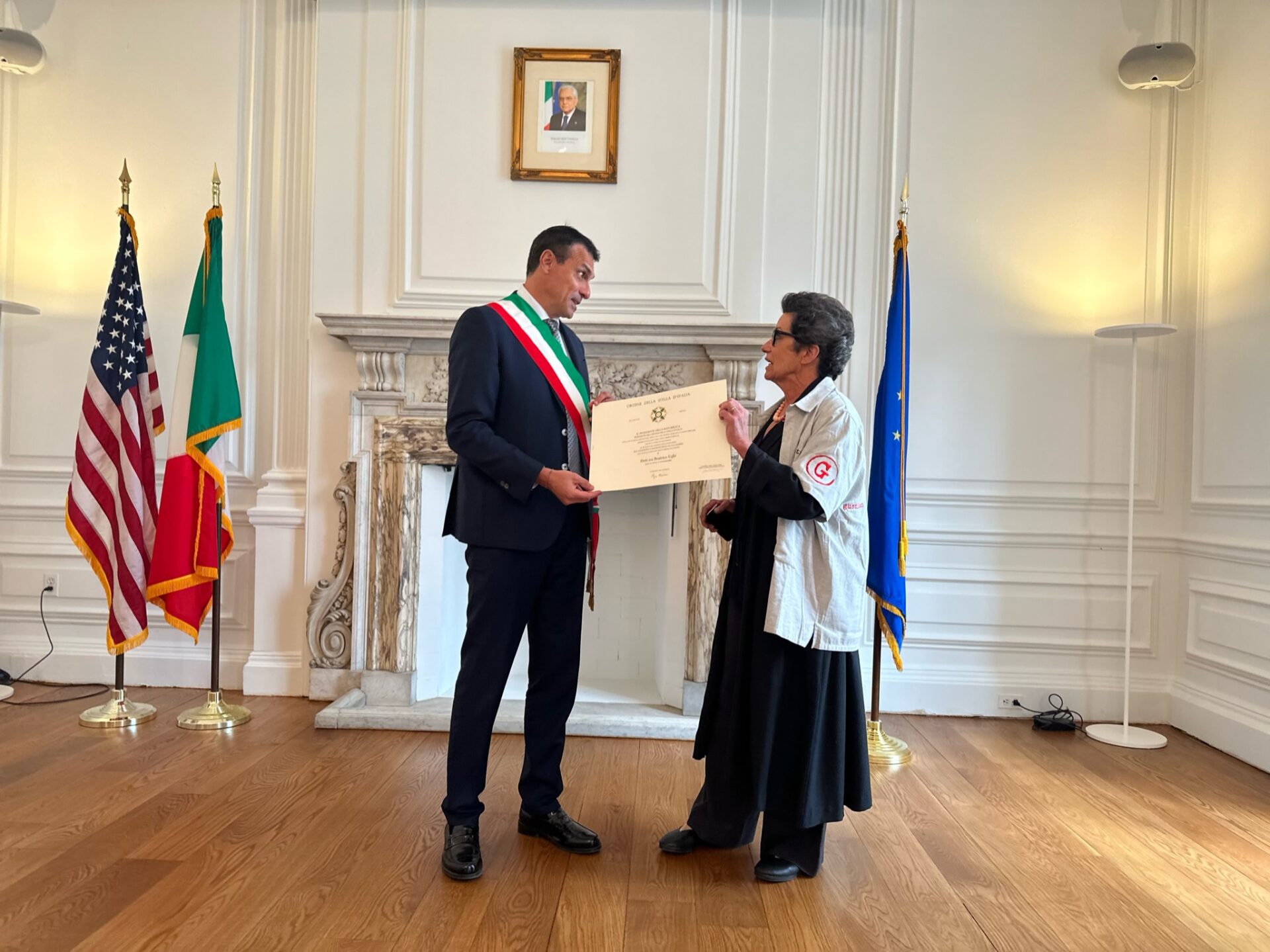 Gustiamo President Beatrice Ughi Named Cavaliere della Stella D’Italia